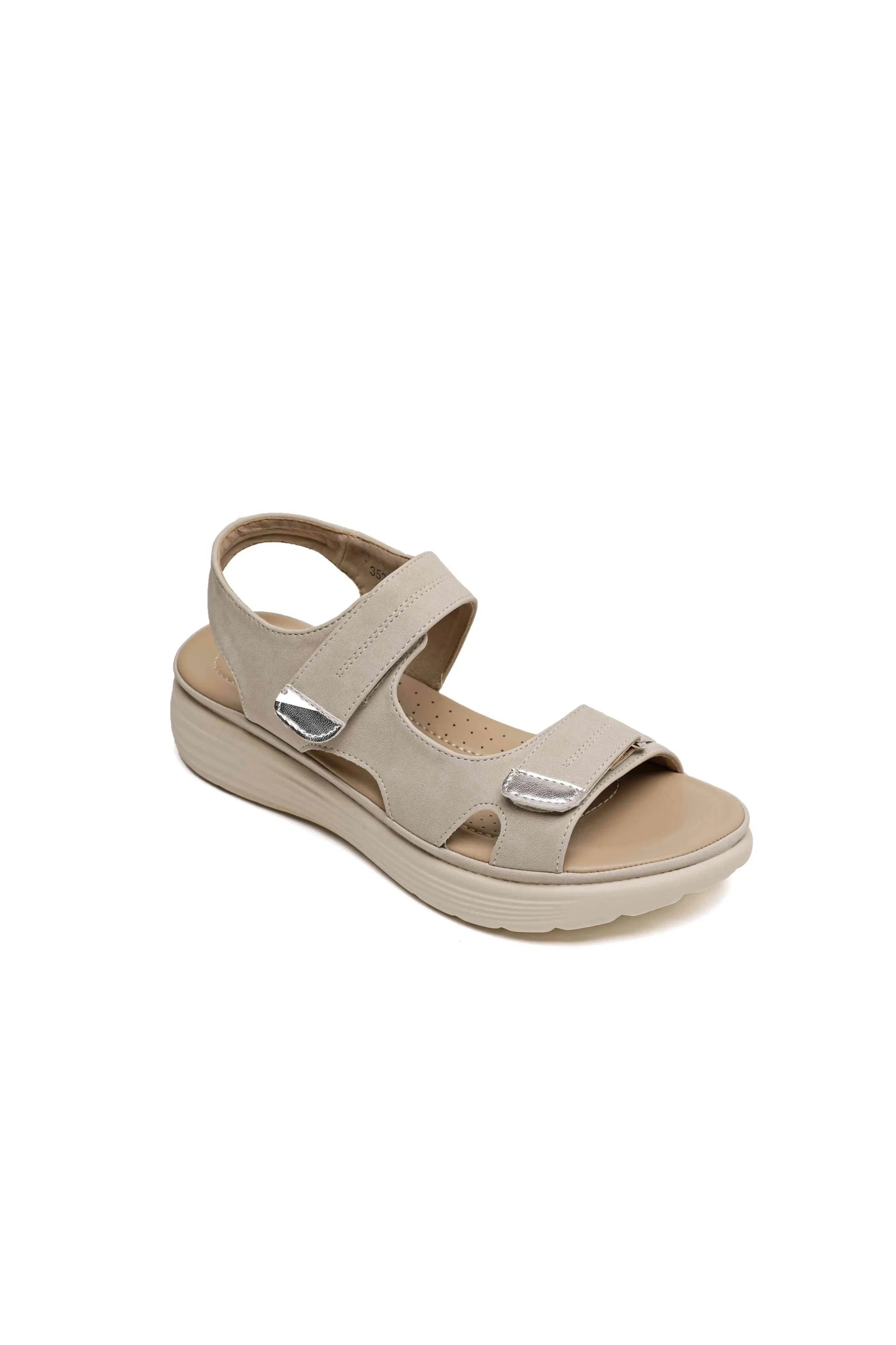 Sandali Anatomici - 3520 Beige - Ingrosso Scarpe – ISABAC